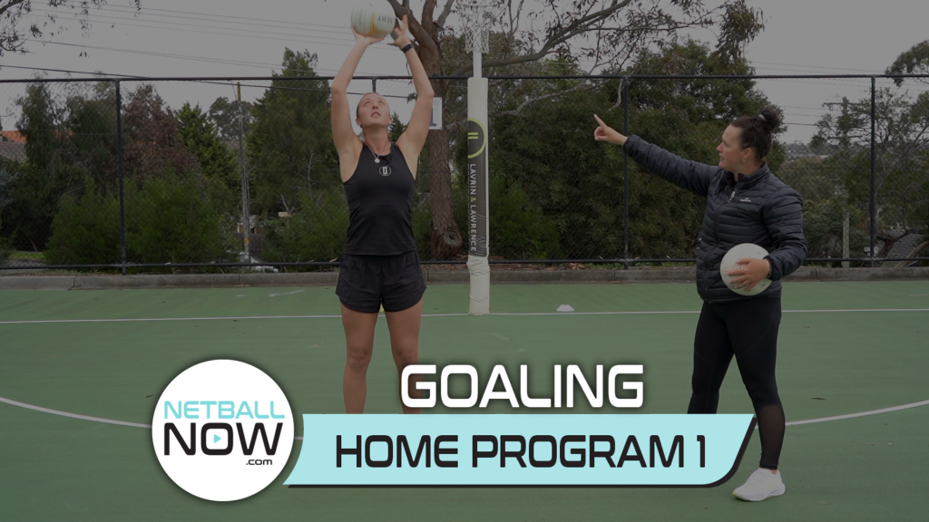 HOME GOALING PROGRAM 1 - NetballNow.com